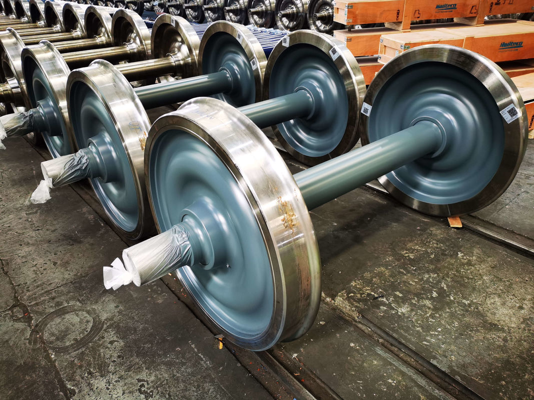 Railway Wagon Wheel Set Meet AAR / EN / TB Standard Railroad Wheel and ...