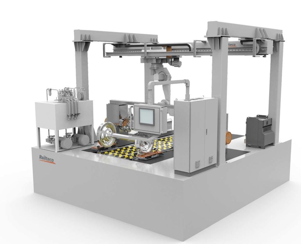 Type WYP Wheel Press Machine intelligent press-fitting unit for rolling ...