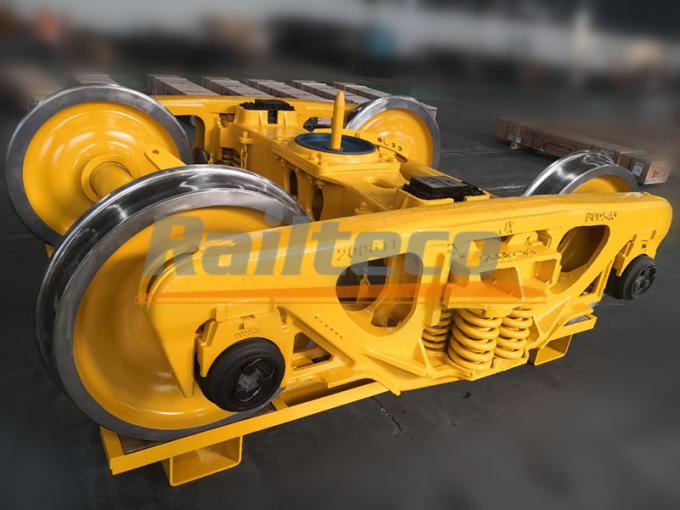 Railway Bogie Standard Gauge Freight Bogie Welded Fabrication Frame