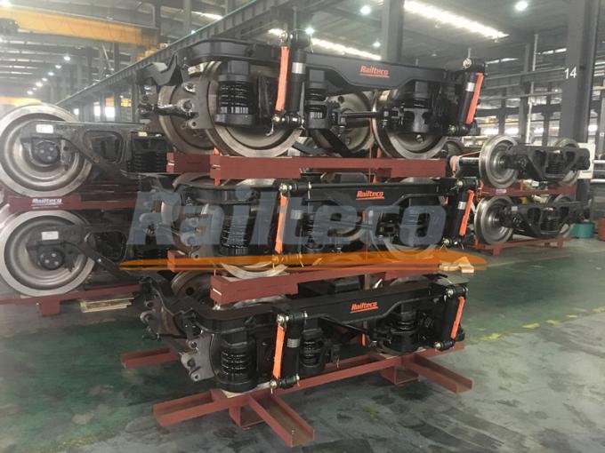 Multipurpose Four Axles Railway Bogie 1981mm Journal Center Distance