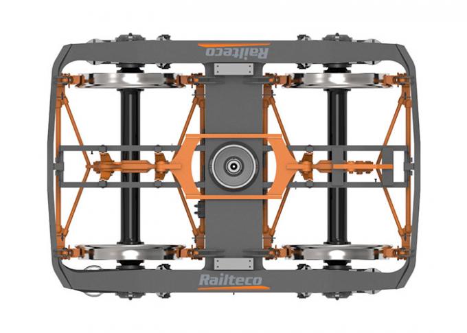 Railway Bogie Standard Gauge Freight Bogie Welded Fabrication Frame