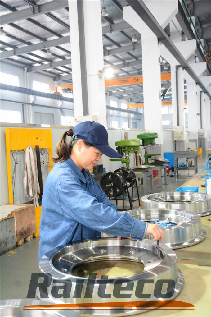 Elastic Steel Rail Wheels Noise Reduction Resilient Wheels AAR / TSI ...