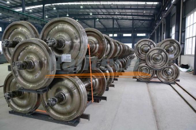 Railroad Locomotive Wheel Sets Convenient Operation And Maintenance