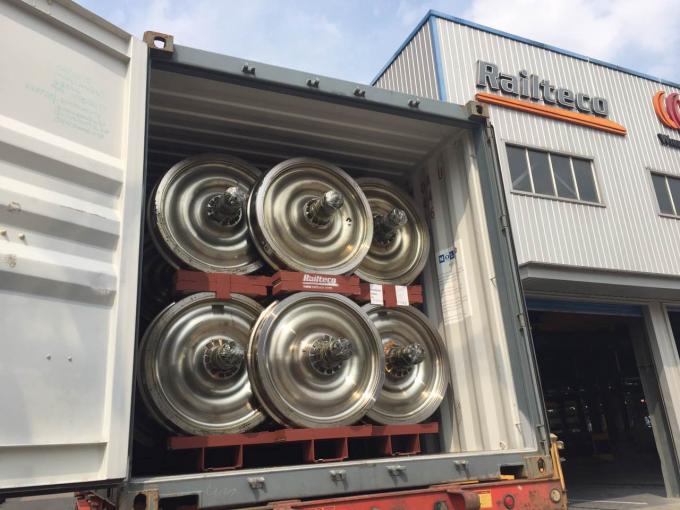 Railway Wheel Set BA004 Wheelset For Y25 Bogie Wagon Wheelset TSI ...